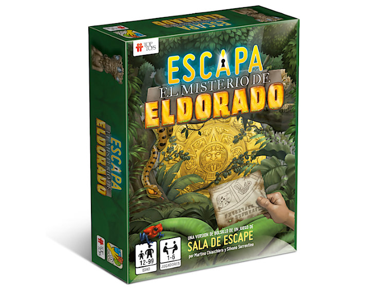ESCAPA: El Misterio de El Dorado – Escape Room | TOP TOYS Argentina